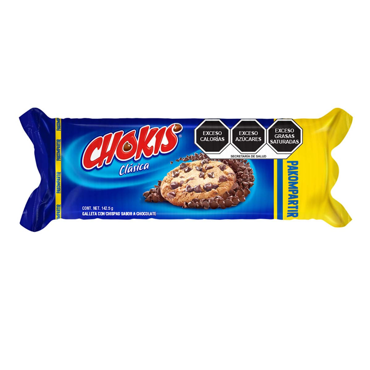 Galletas Gamesa Chokis Chocolate 142.5g | Chedraui