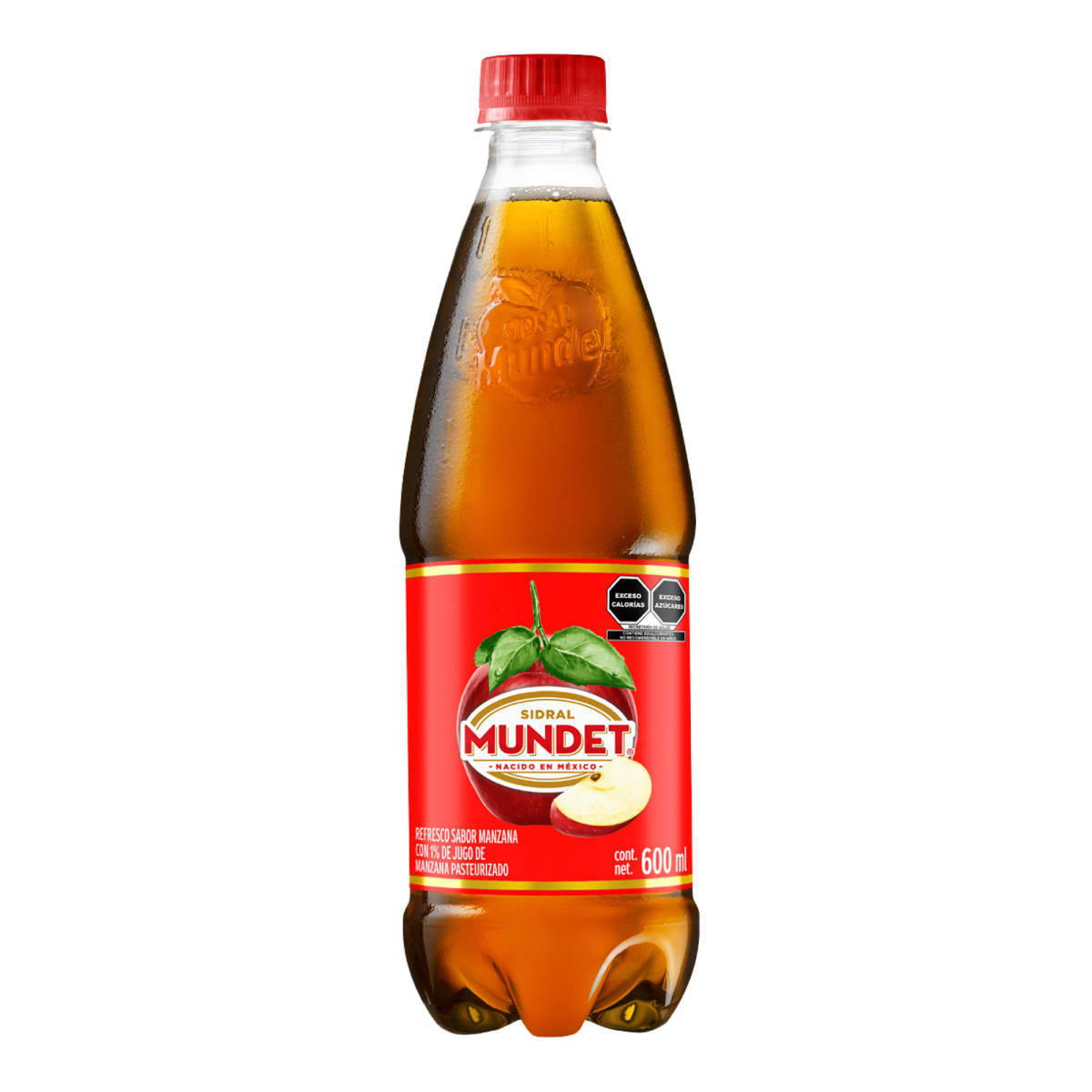 Refresco Sidral Mundet sabor manzana 600ml | Chedraui