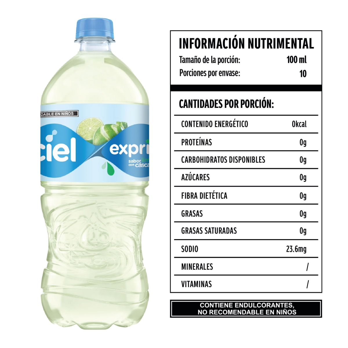 Agua Ciel Exprim Limón 1L | Chedraui