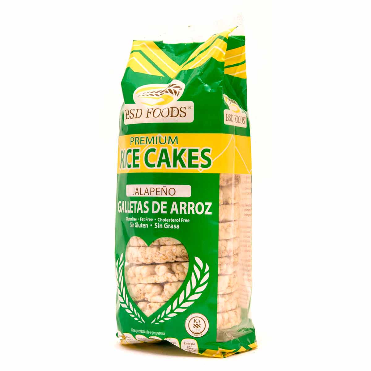 Rice Cakes Bsd Foods Jalapeño 72g | Chedraui