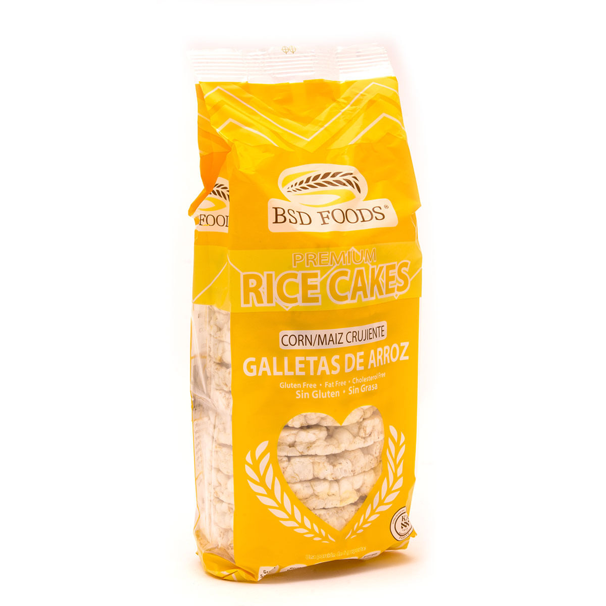 Rice Cakes Bsd Foods Maíz 72g | Chedraui