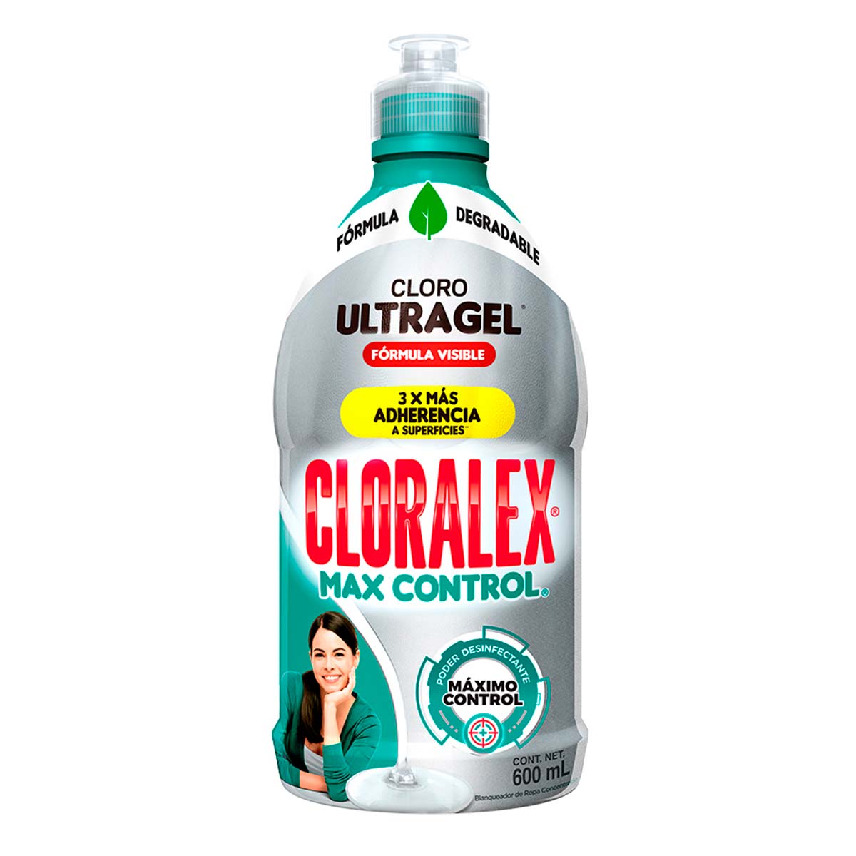 Blanqueador Ultra Gel Cloralex Max Poder Desmanchador 600ml | Chedraui