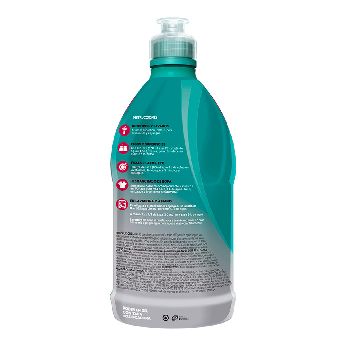 Blanqueador Ultra Gel Cloralex Max Poder Desmanchador 600ml | Chedraui