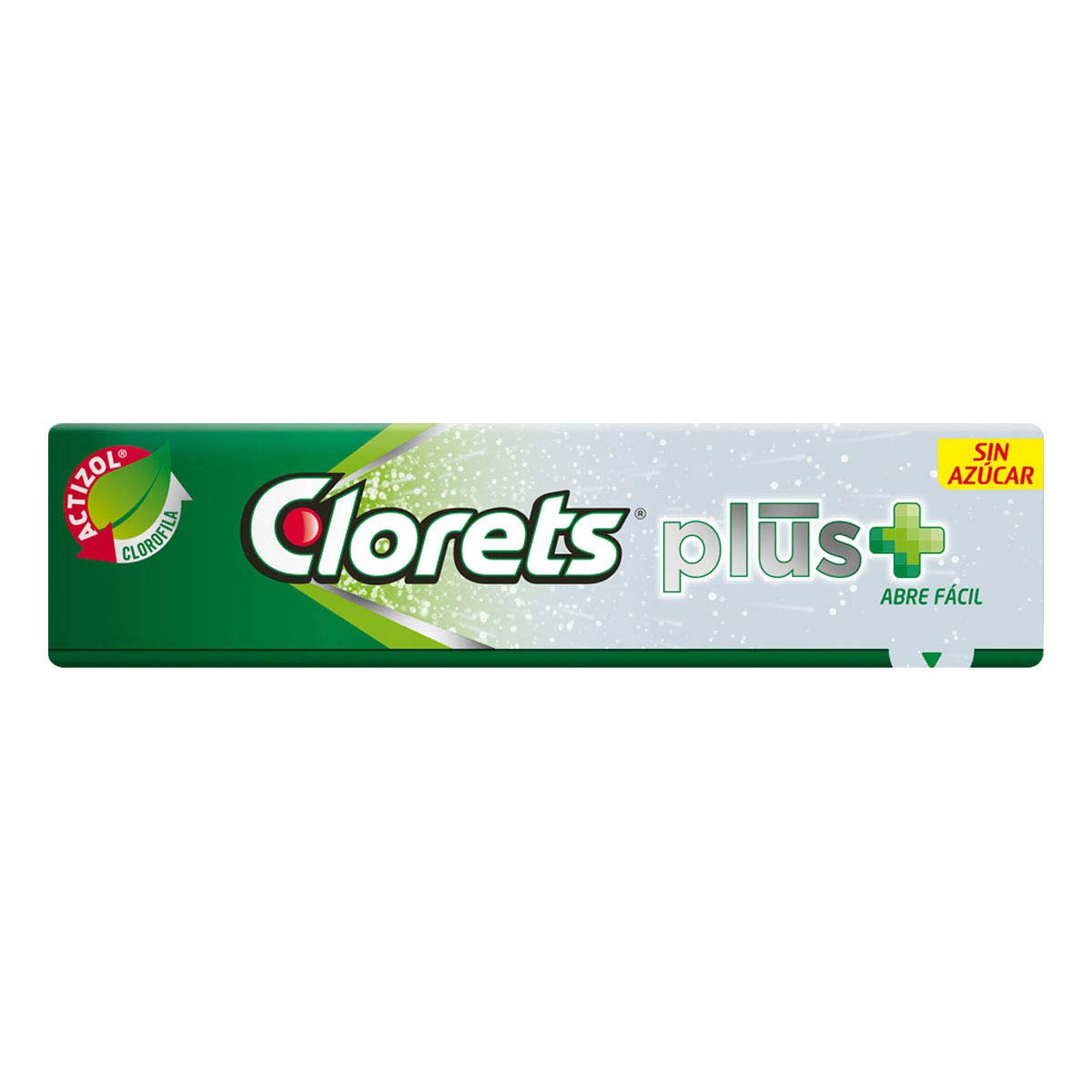 Goma de Mascar Clorets Plus Menta de 13.5g | Chedraui