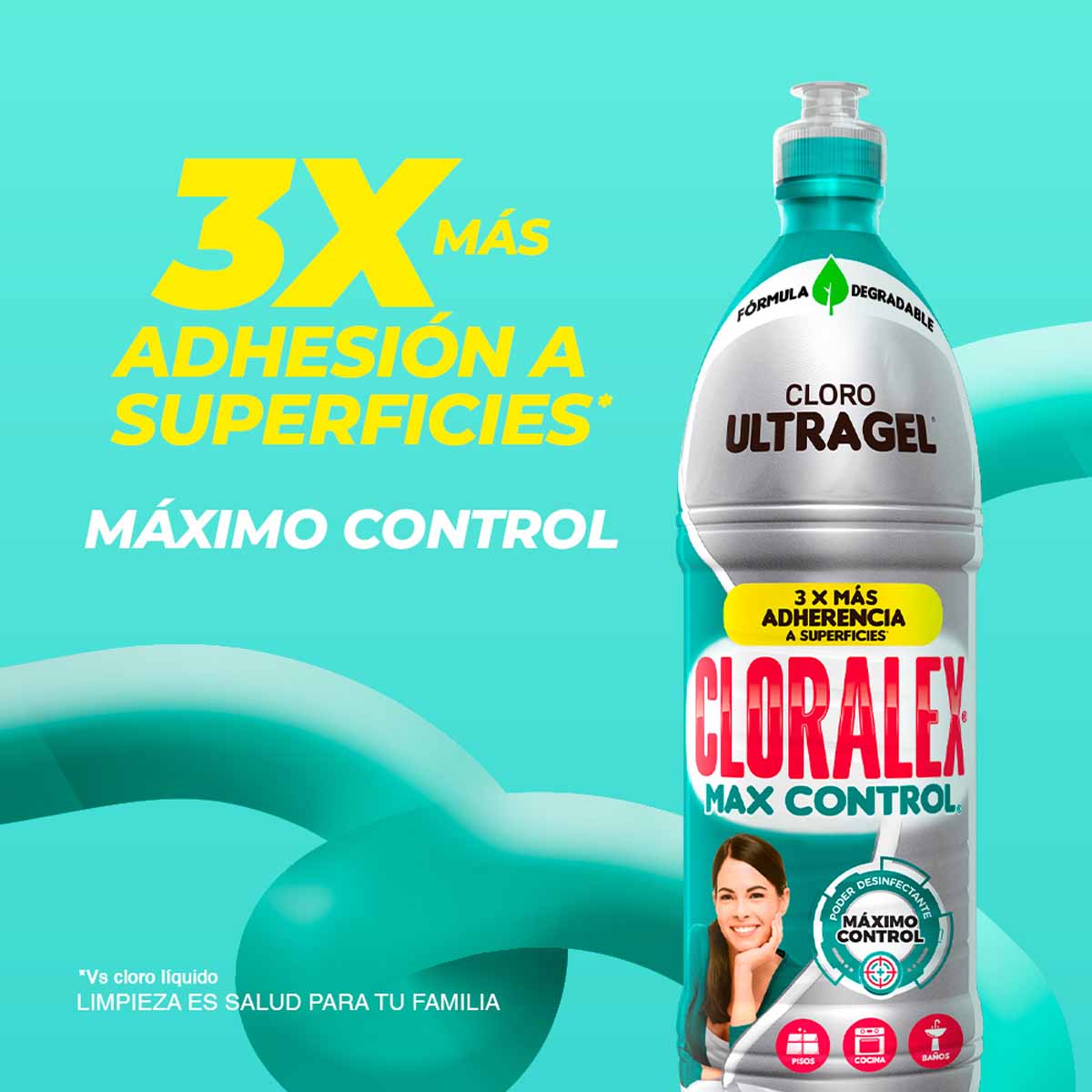 Blanqueador Ultra Gel Cloralex Max Poder Desmanchador 950ml | Chedraui