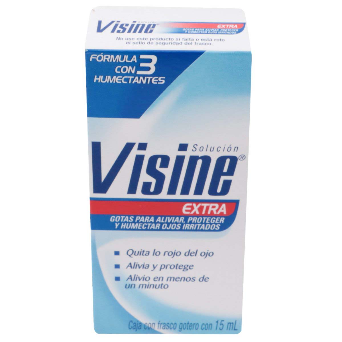 Solución Oftálmica Visine Extra Frasco Gotero con 15ml | Chedraui