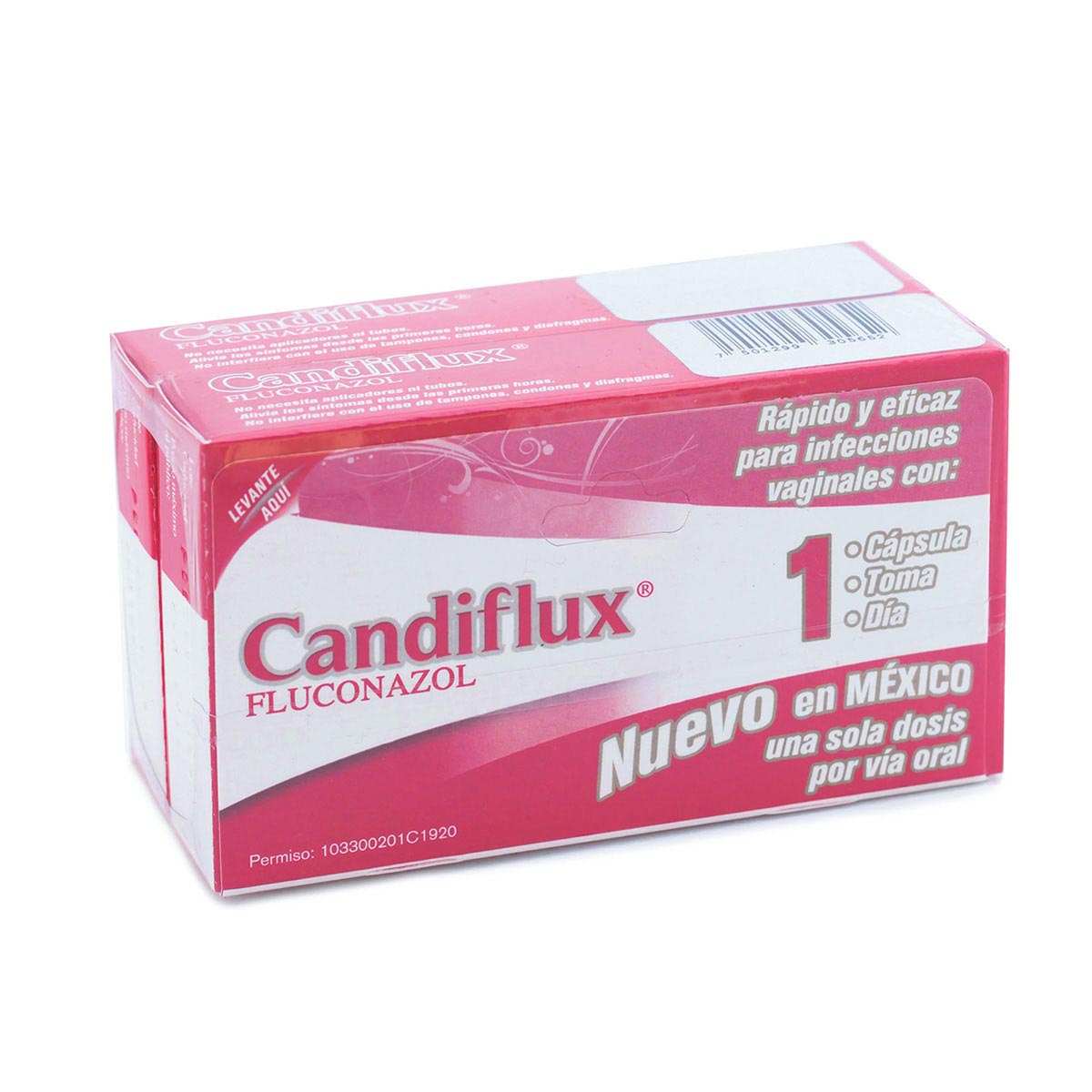 Cápsula Candiflux 150mg 2 Cajas con 1 Cápsula | Chedraui