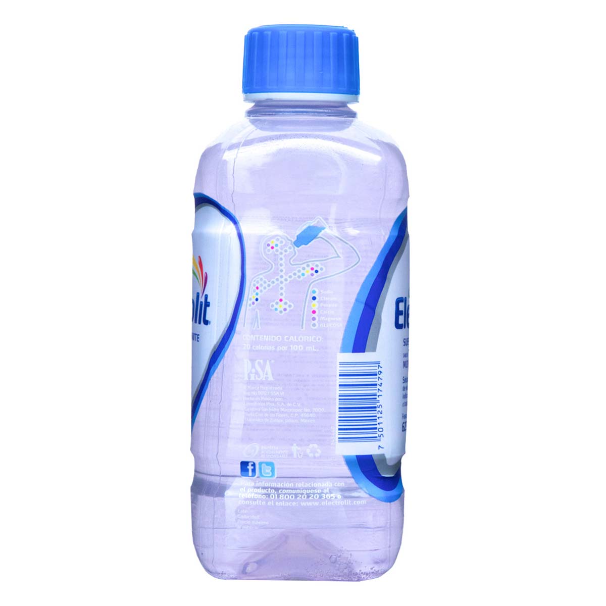 Suero Rehidratante Oral Electrolit Sabor Mora azul 625ml | Chedraui
