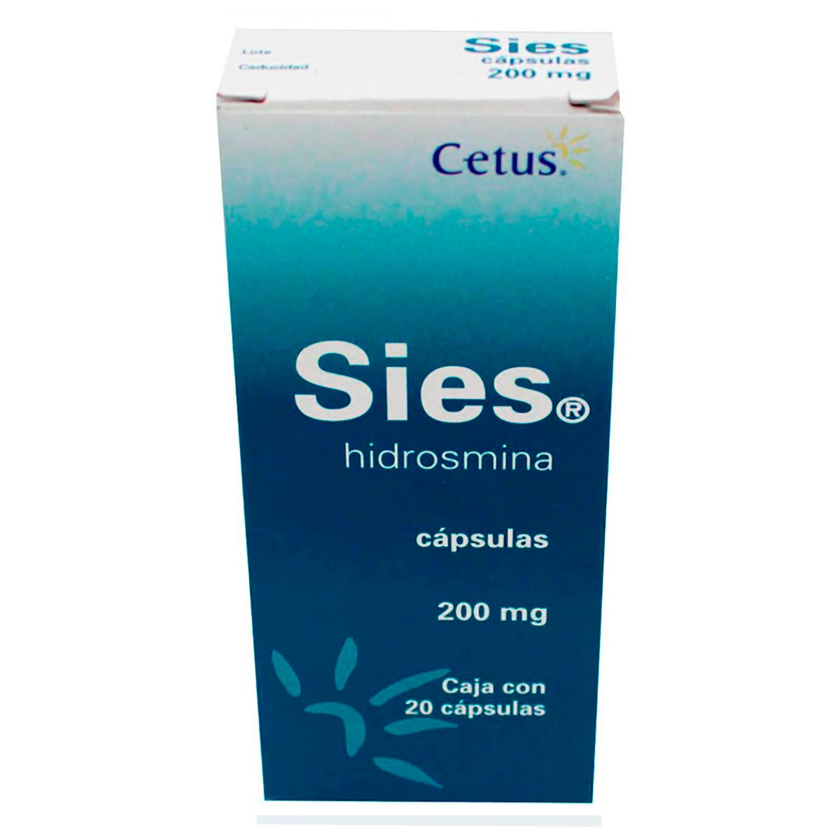 Cápsulas Sies 200mg Caja con 20 Cápsulas | Chedraui