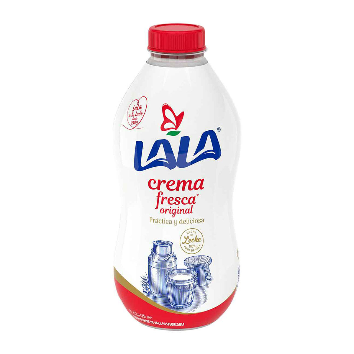 Crema Lala Entera Natural 431ml | Chedraui