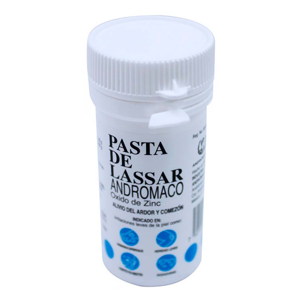 Pasta Lassar Andrómaco oxido de zinc 30g | Chedraui