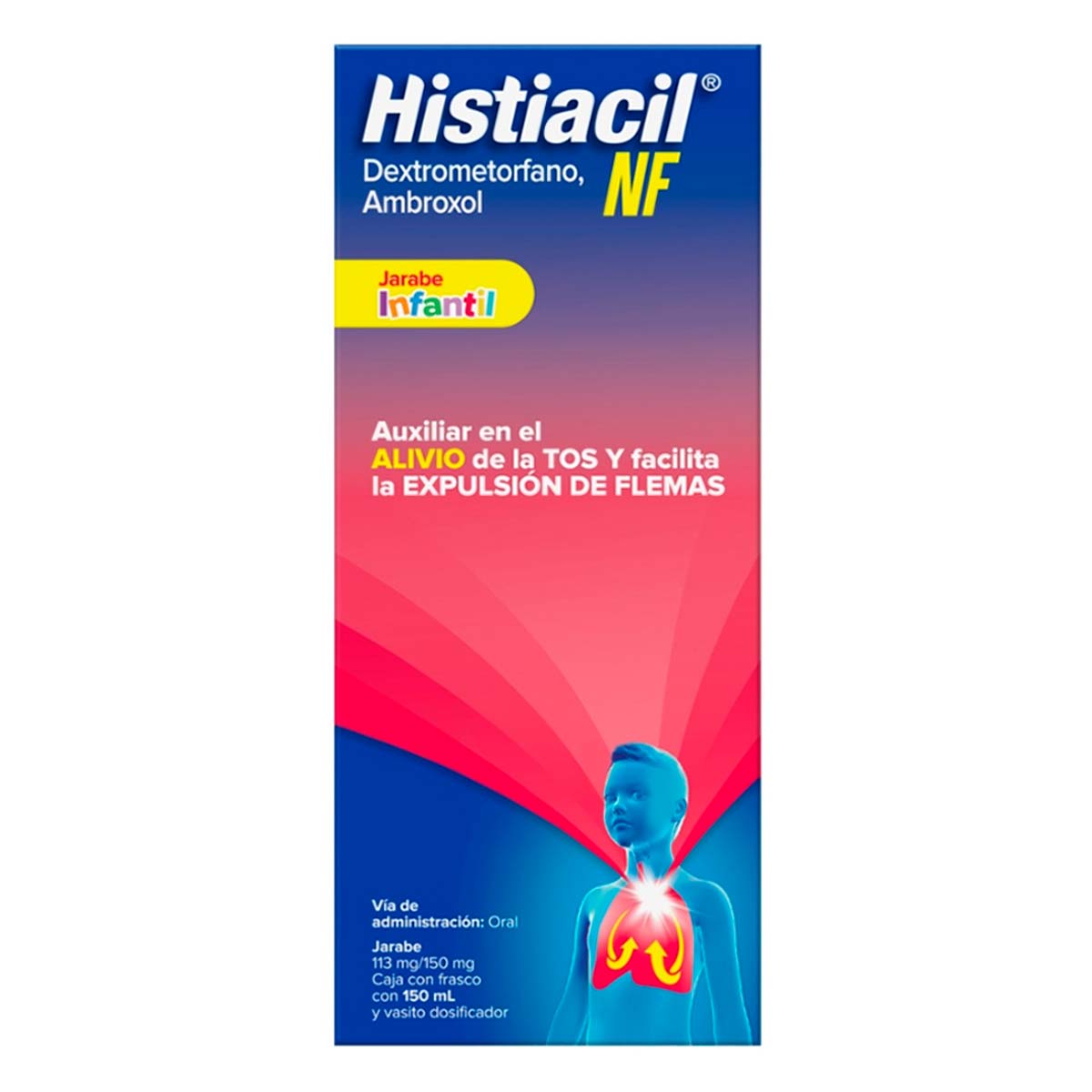 Jarabe Histiacil NF Infantil 150ml | Chedraui
