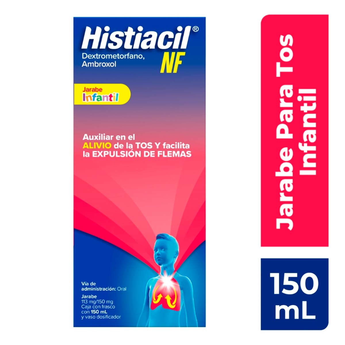 Jarabe Histiacil NF Infantil 150ml | Chedraui