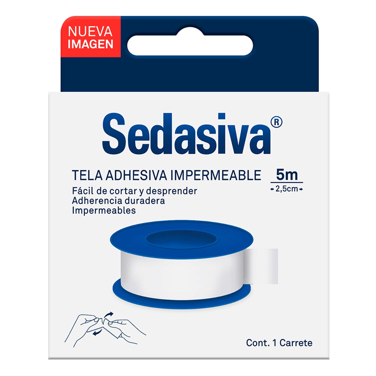 Cinta Adhesiva Sedasiva Carrete (2.5cm x 5m) | Chedraui