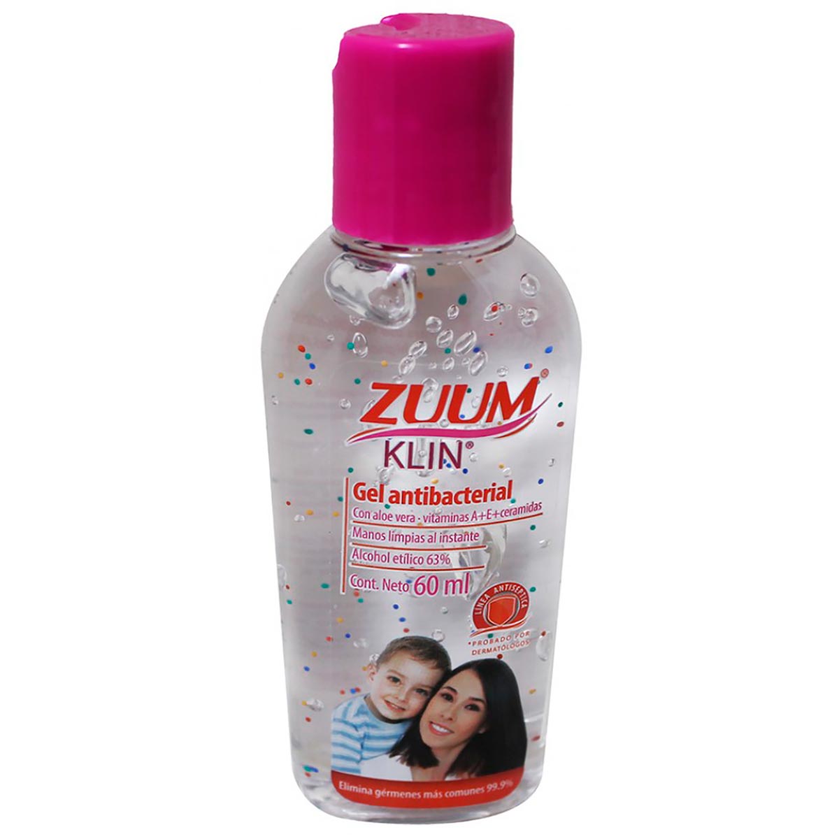 Gel Antibacterial Zuum Klin 60ml | Chedraui