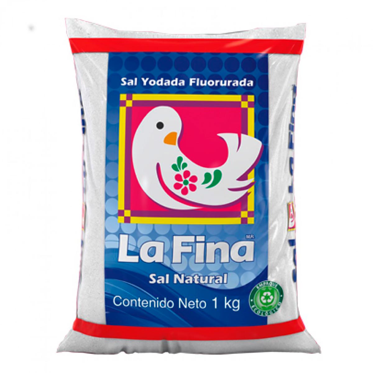 Sal La Fina Yodada Fluorurada Bolsa 1kg | Chedraui