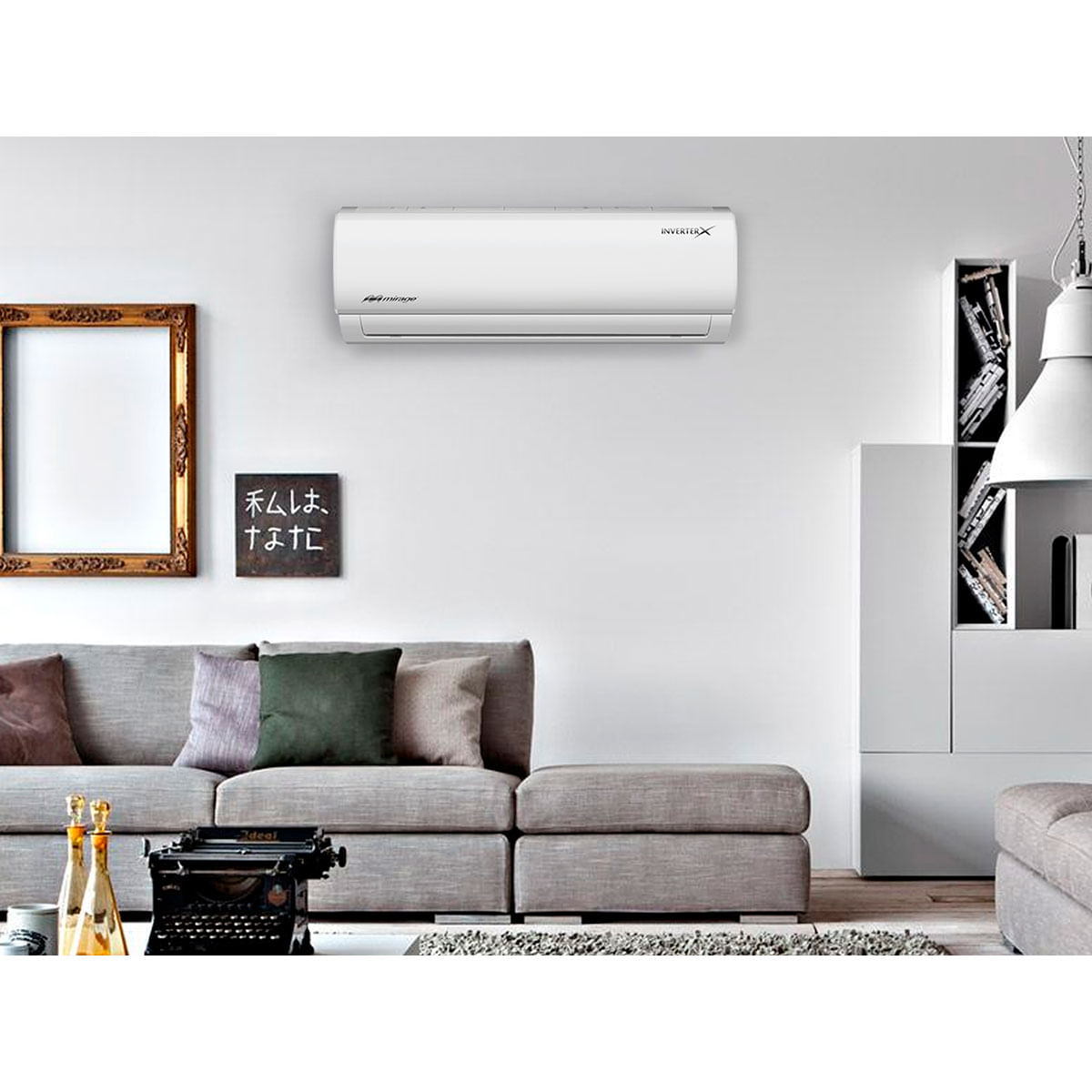 Aire Acondicionado Mirage Inverter X Mini Split 110V Blanco SETCMF120K ...