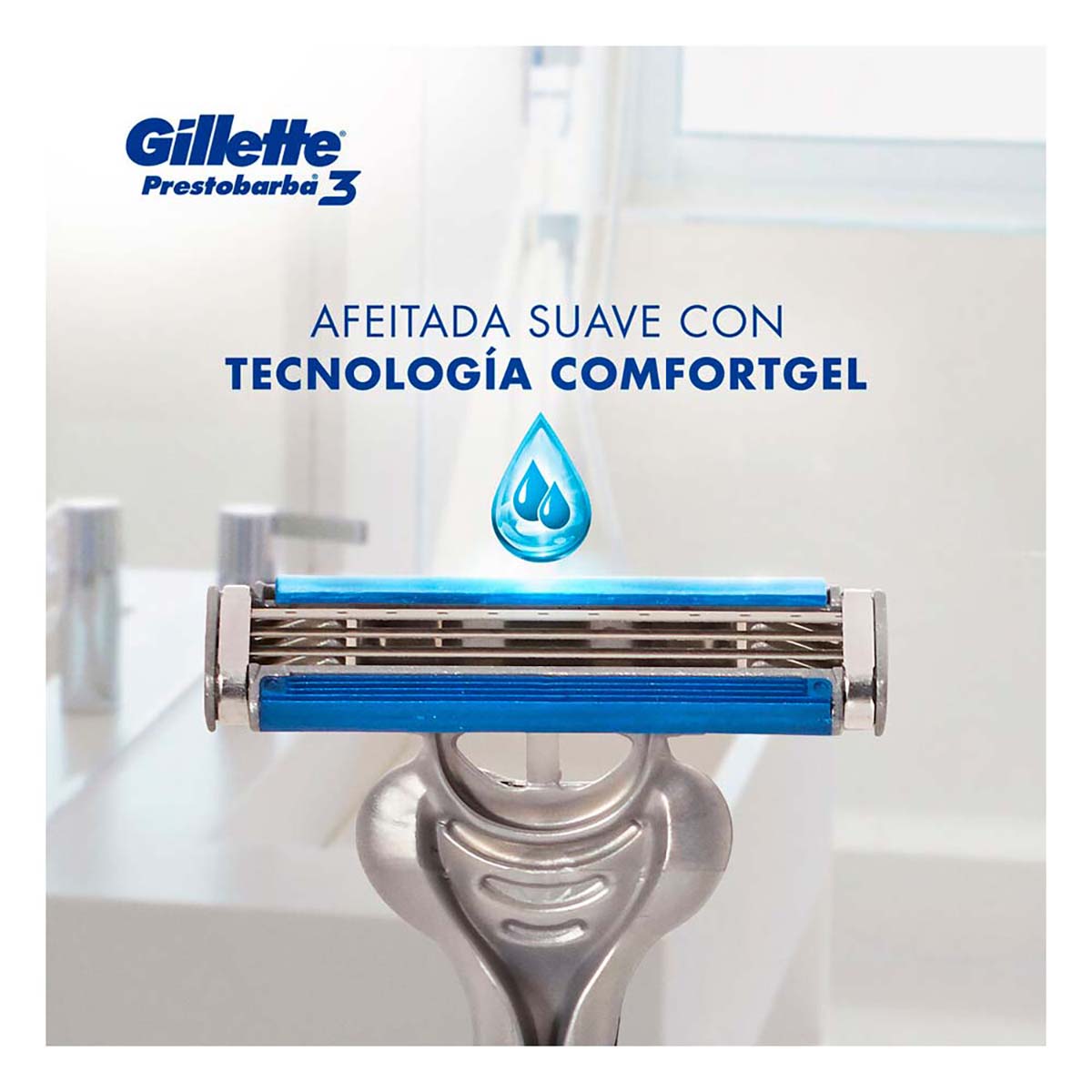 Rastrillos para Afeitar Gillette Prestobarba 3 Comfortgel Desechables 4 ...