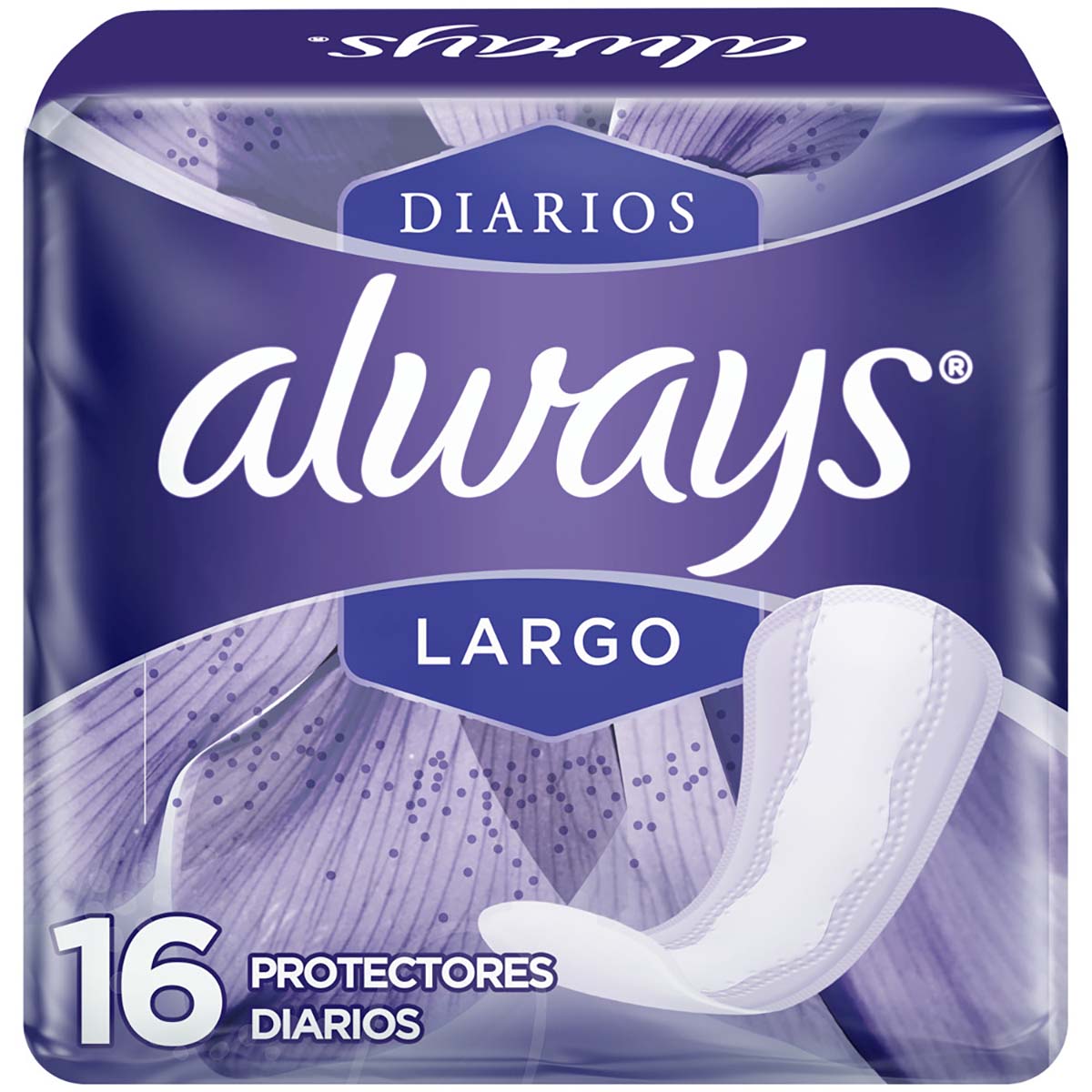 Protectores Diarios Always Largo 16 Unidades | Chedraui