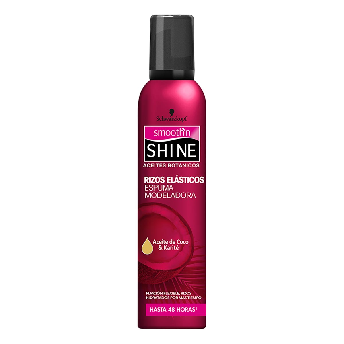 Mousse para Peinar Schwarzkopf Smooth'n Shine Rizos Elásticos 227g ...