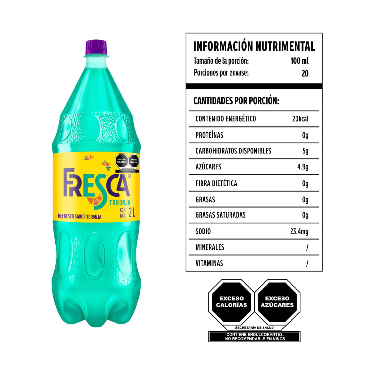 Refresco Fresca Toronja 2L | Chedraui
