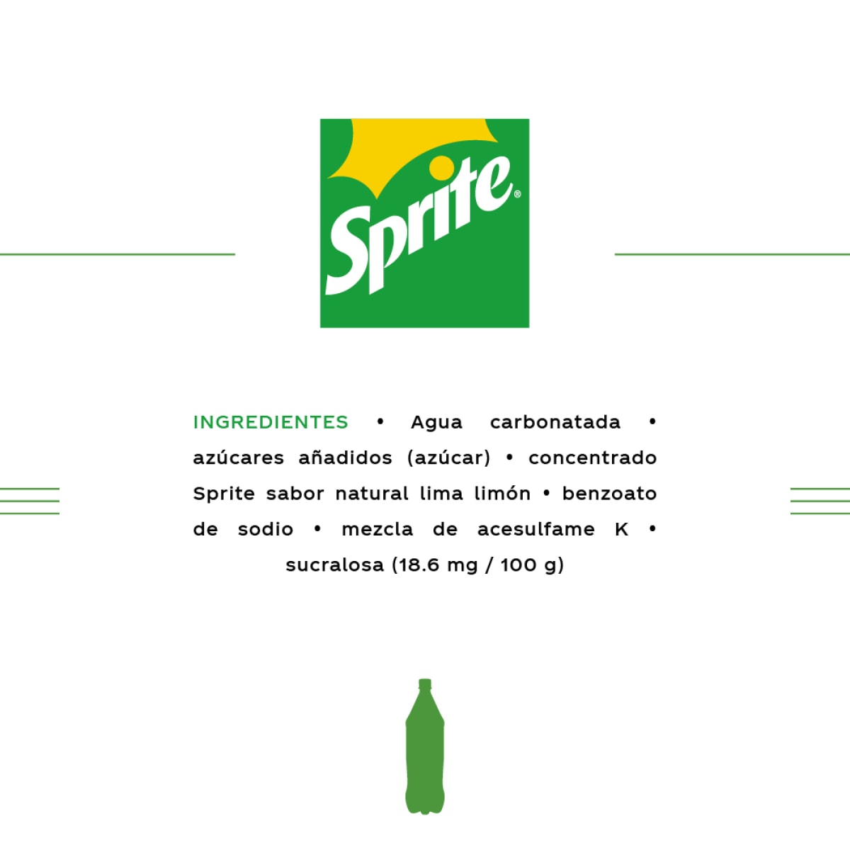 Refresco Sprite Lima-Limón 2L | Chedraui