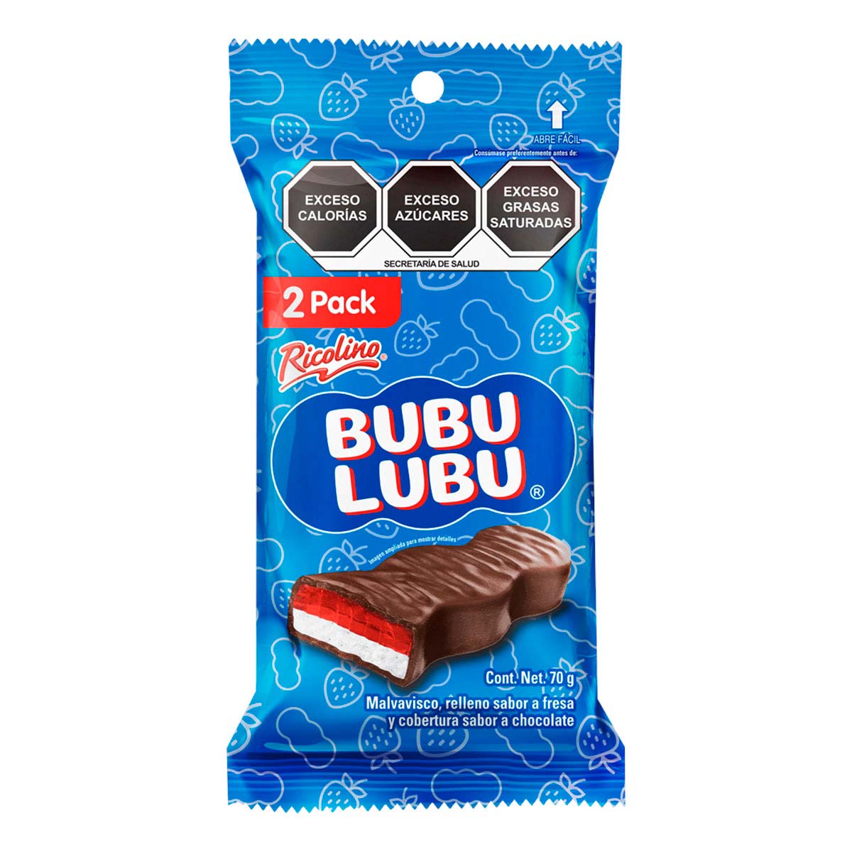 Bubulubu Ricolino 70g | Chedraui