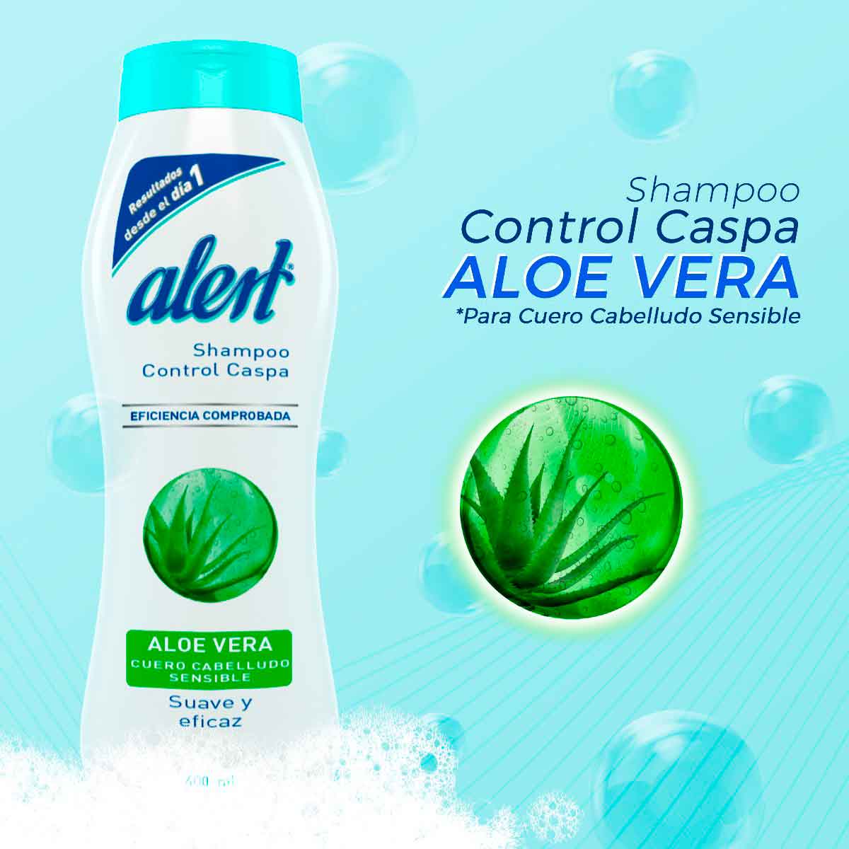 Shampoo Alert Aloe 700ml | Chedraui