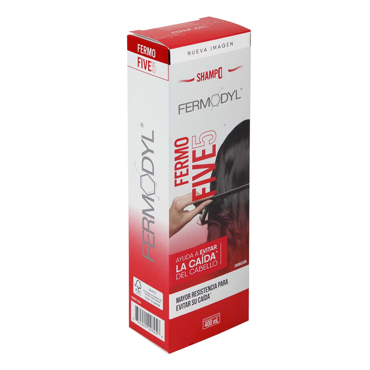 Shampoo Fermodyl Fermo Five Control Caída 400ml | Chedraui