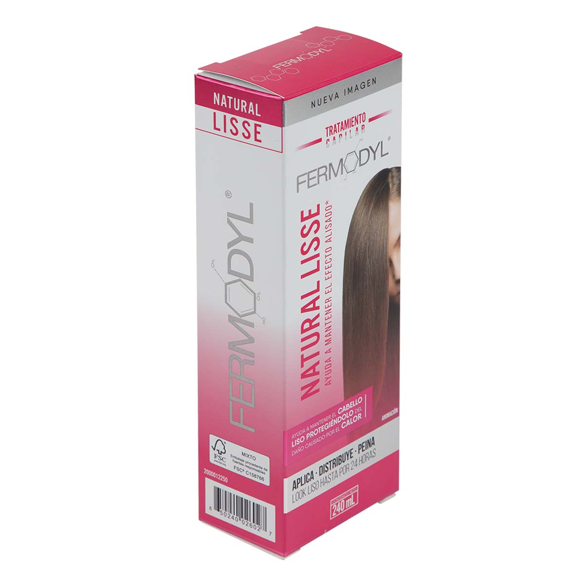 Tratamiento Capilar Fermodyl Natural Lisse Alaciado Magnificado 240ml ...
