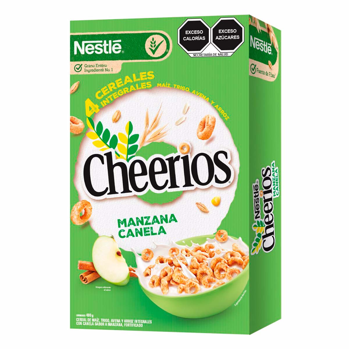 Cereal Nestlé Cheerios Manzana Canela con Avena 480g | Chedraui
