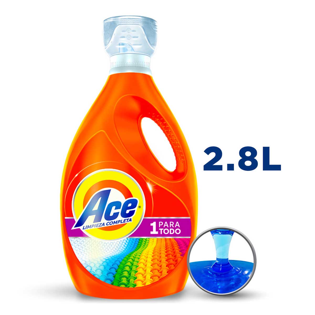 Detergente Líquido Ace Regular 2.8L | Chedraui