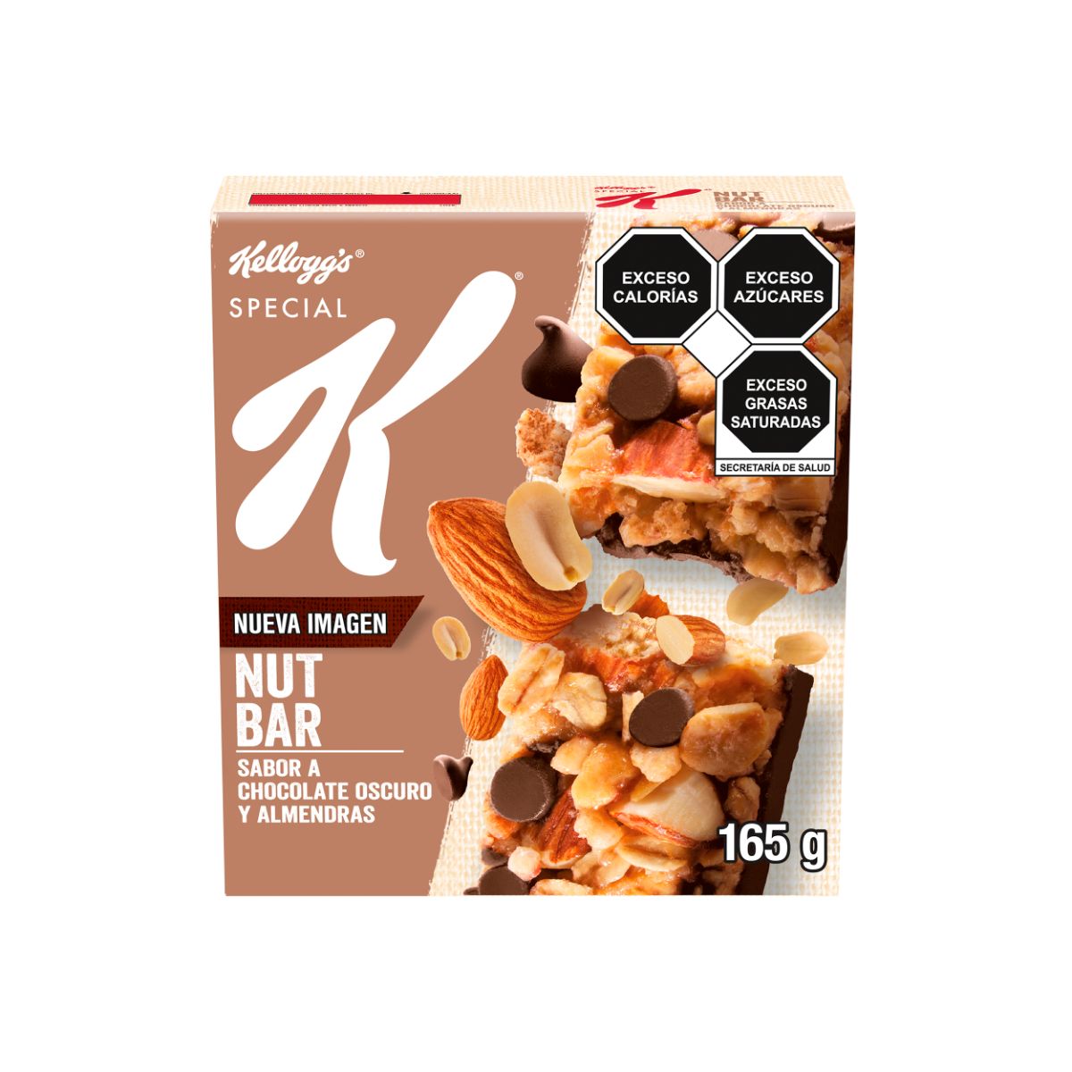 Barras Kellogg's Special K Sabor Chocolate Oscuro Y Almendras 165g | Chedraui
