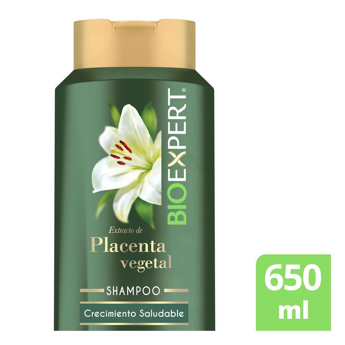 Shampoo BioExpert Extracto de Placenta Vegetal 650ml | Chedraui