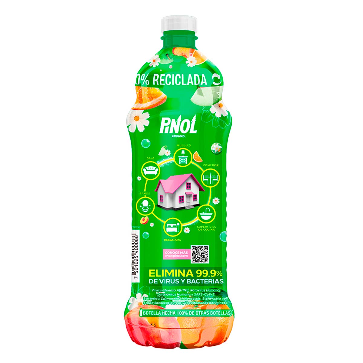 Limpiador Multiusos Líquido Pinol Aromas Frutal 828ml | Chedraui