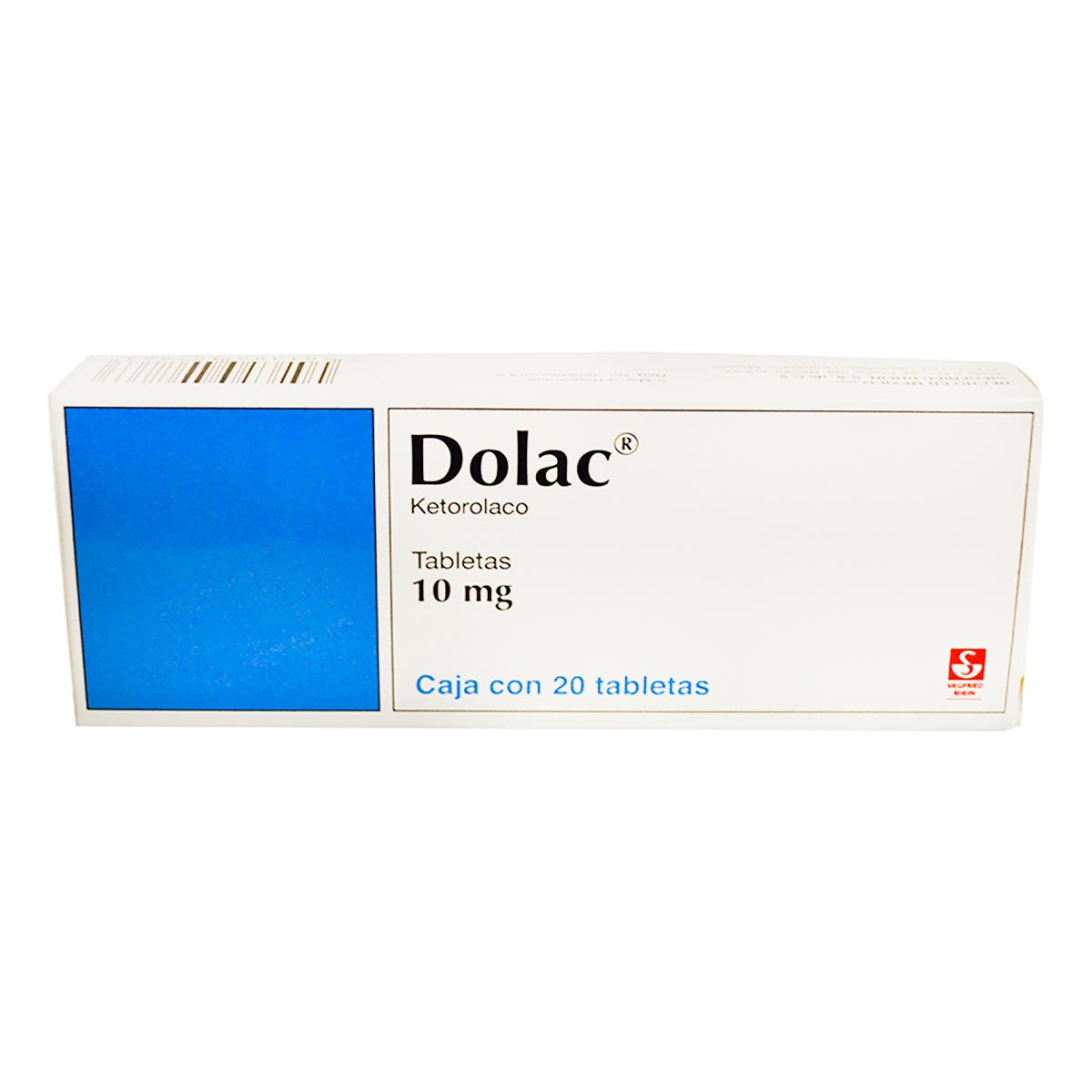 Tabletas Dolac 10mg Caja con 20 Tabletas | Chedraui