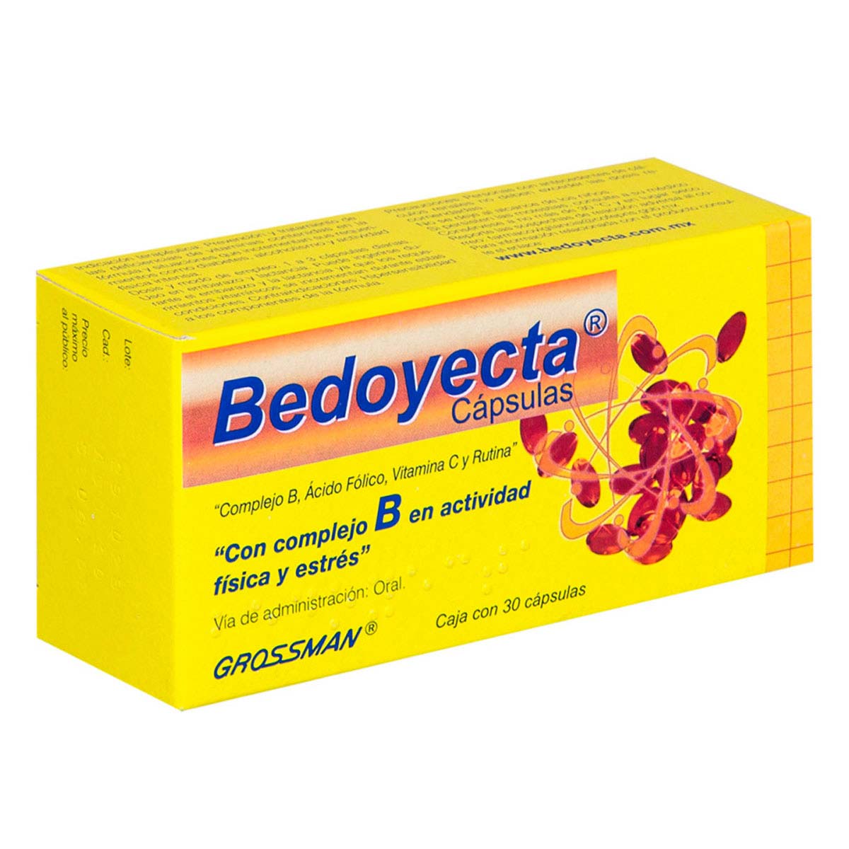 Cápsulas Bedoyecta Oral Caja con 30 Cápsulas | Chedraui