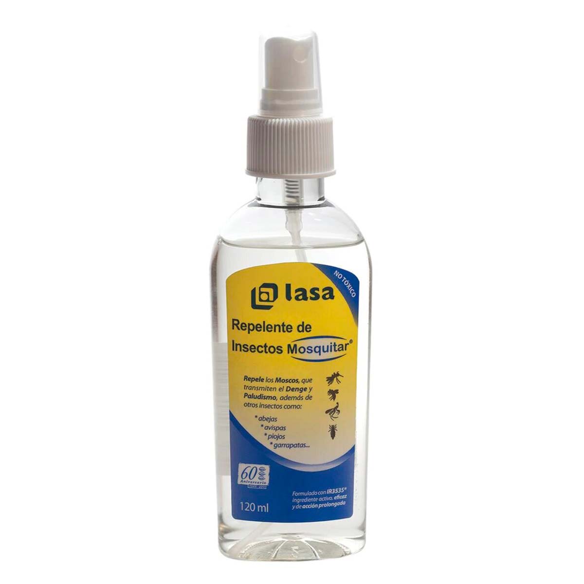 Repelente de Insectos en Spray Lasa Mosquitar 120ml | Chedraui