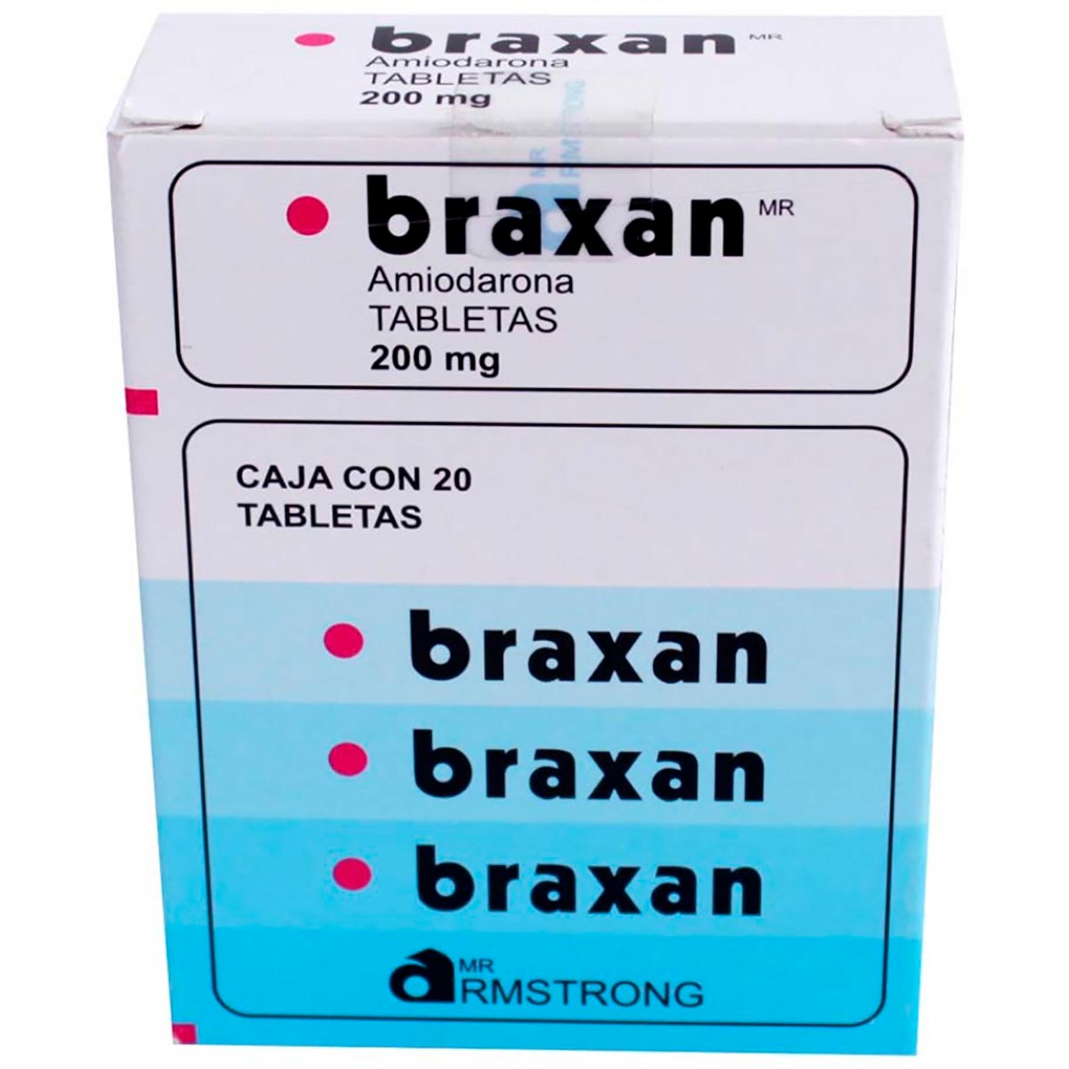 Comprimidos Braxan de 200mg Caja con 20 Comprimidos | Chedraui