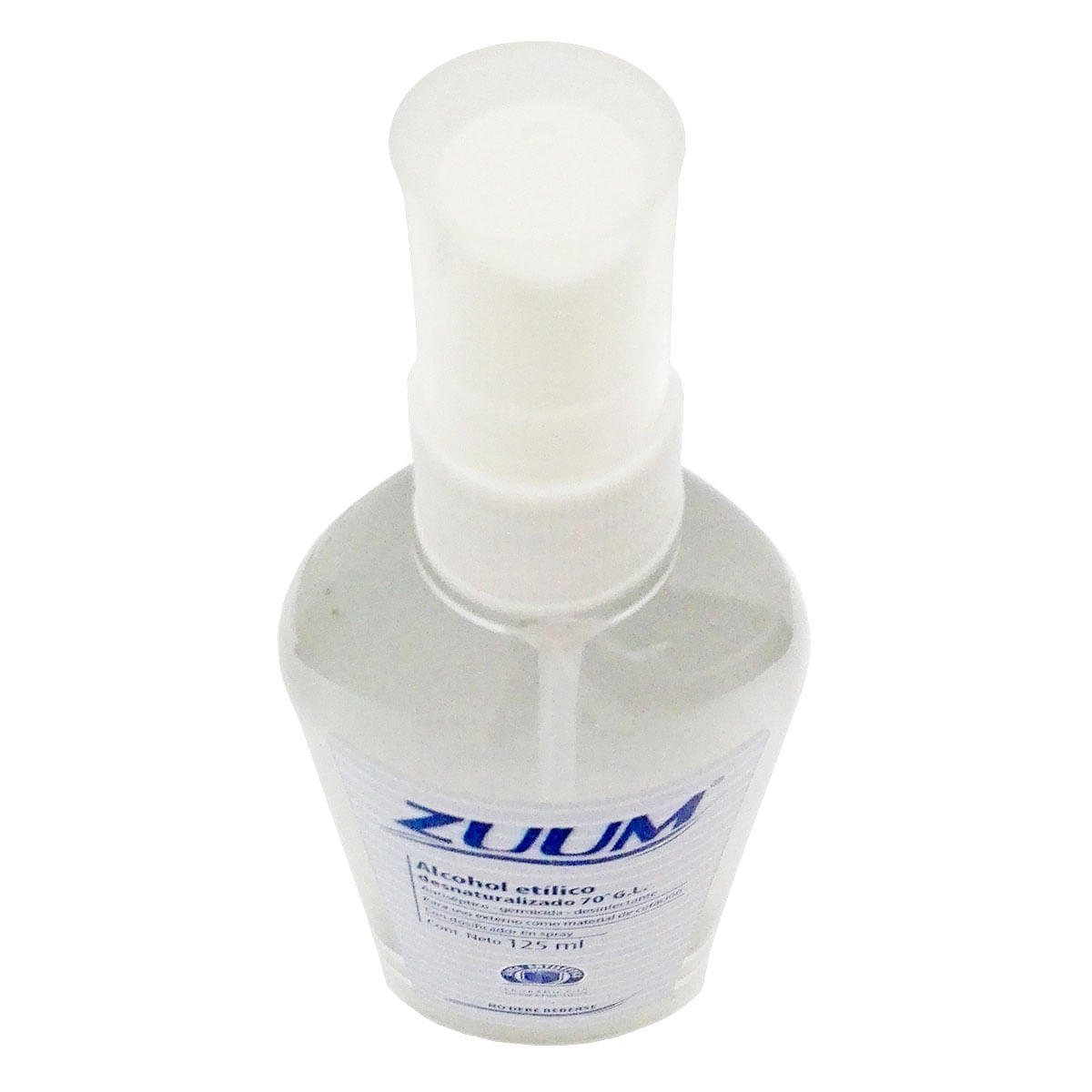 Alcohol Desnaturalizado Zuum en Spray 125ml | Chedraui