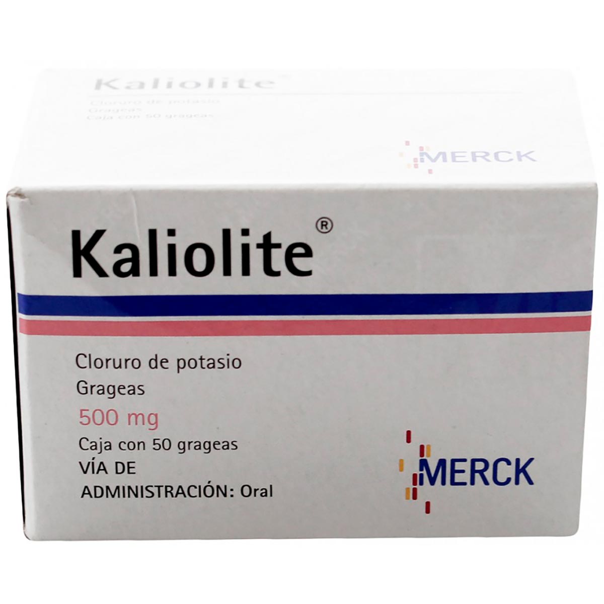 Tabletas Kaliolite 500mg Caja con 50 Tabletas | Chedraui