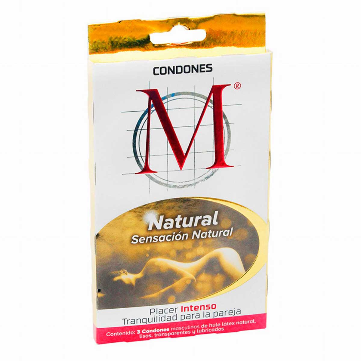Condones de Látex M Force Sensación Natural 3 Condones | Chedraui