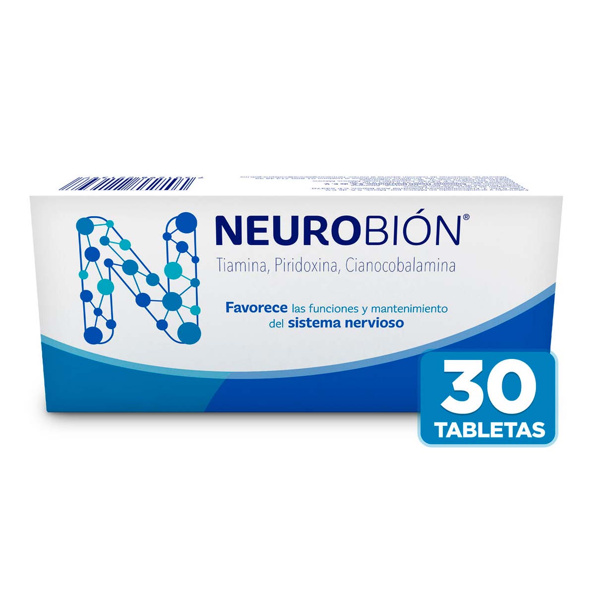 Vitaminas del Complejo B Neurobión Oral 30 Tabletas | Chedraui