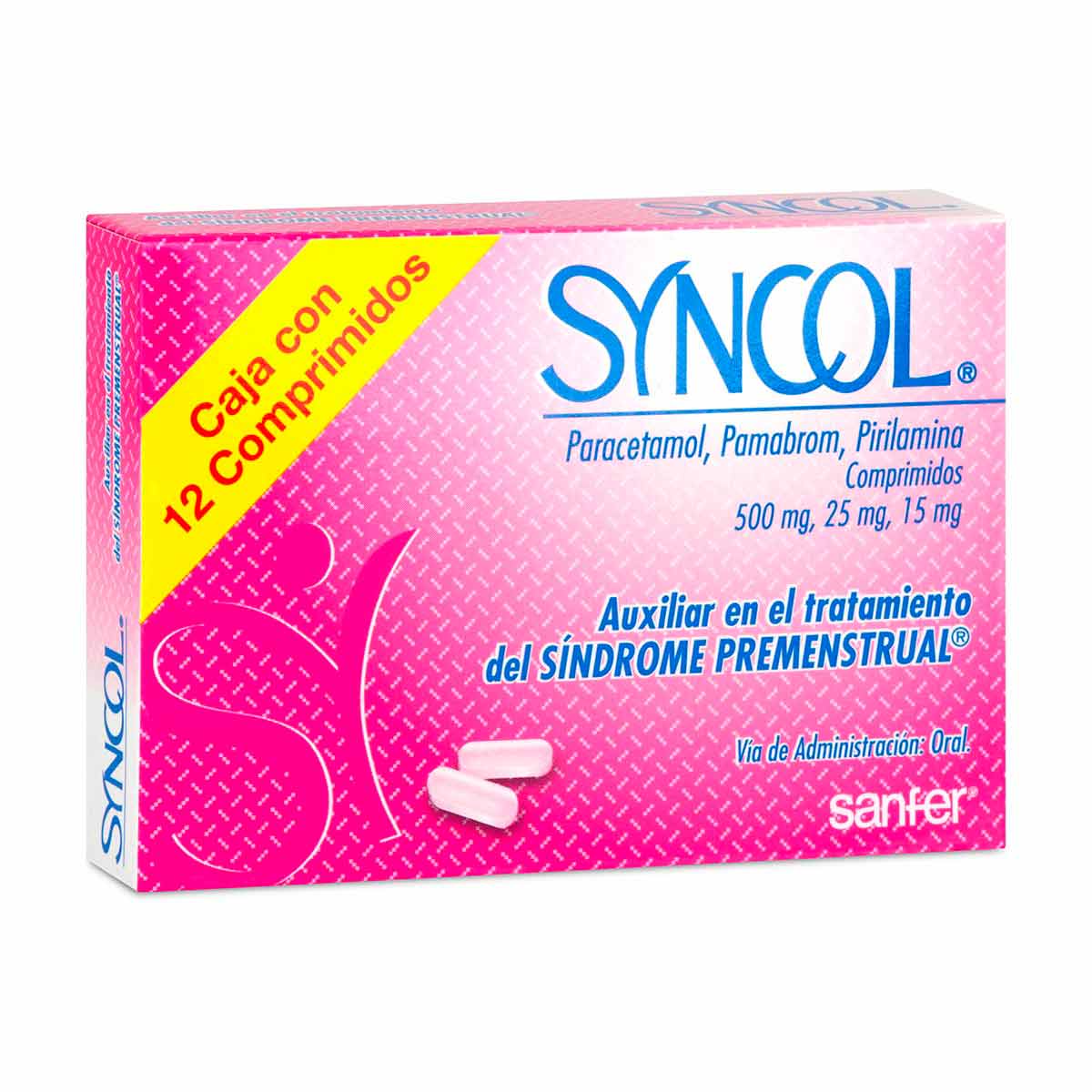 Comprimidos Syncol Caja con 12 Comprimidos | Chedraui