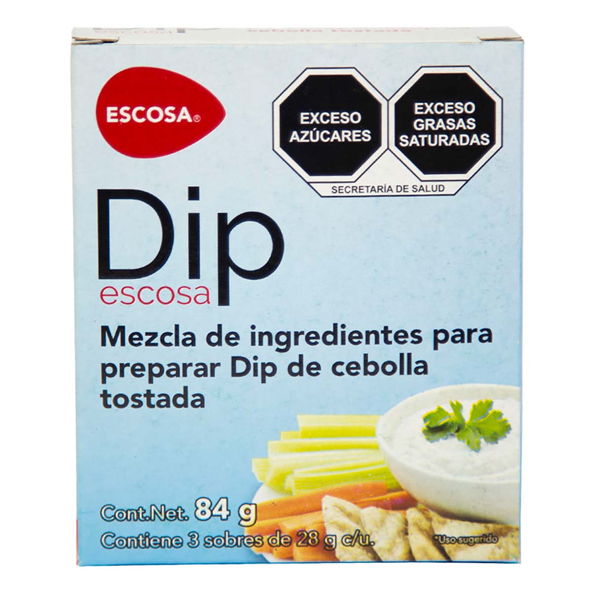 Aderezo Escosa Cebolla Tostada 84g | Chedraui