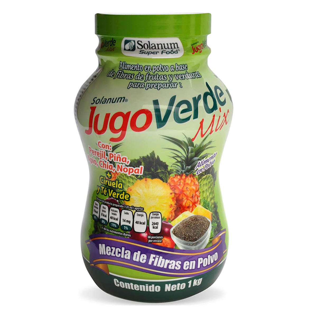 Suplemento Alimenticio Solanum Jugo Verde Mix 1kg | Chedraui