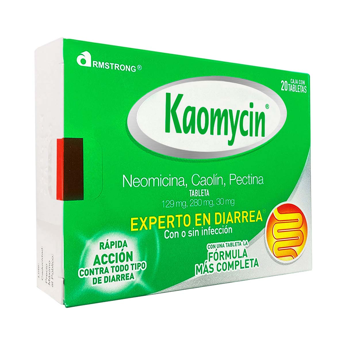 Tabletas Kaomycin Caja con 20 Tabletas | Chedraui