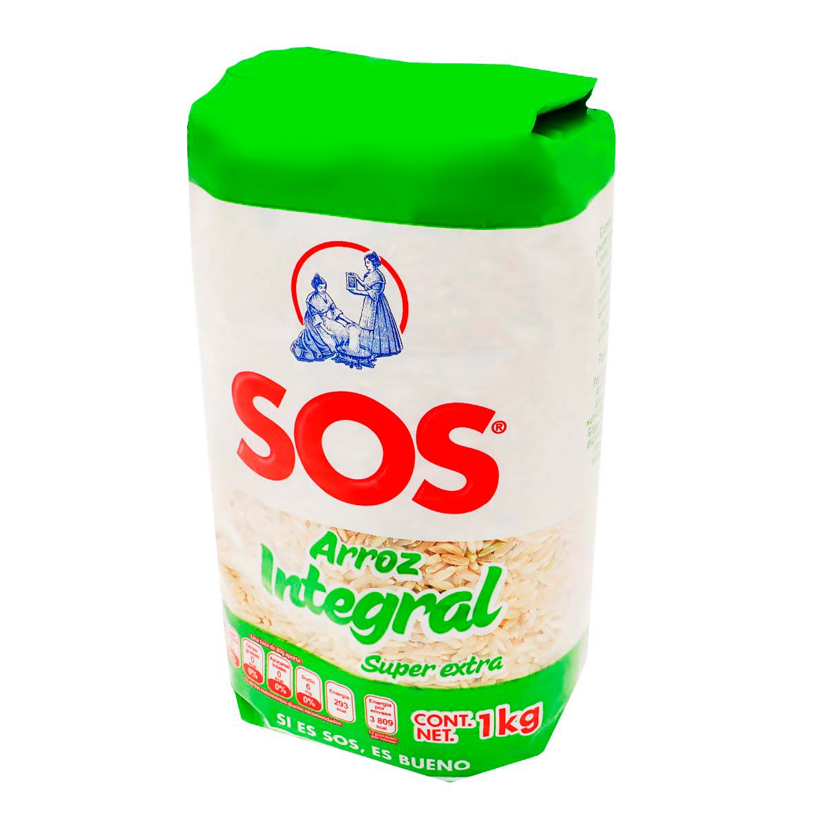 Arroz SOS integral 1Kg | Chedraui