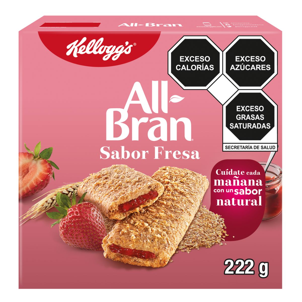 Barras Kellogg's All Bran Con Pasas 1 Caja De 240g Con 6 Barras. | Chedraui