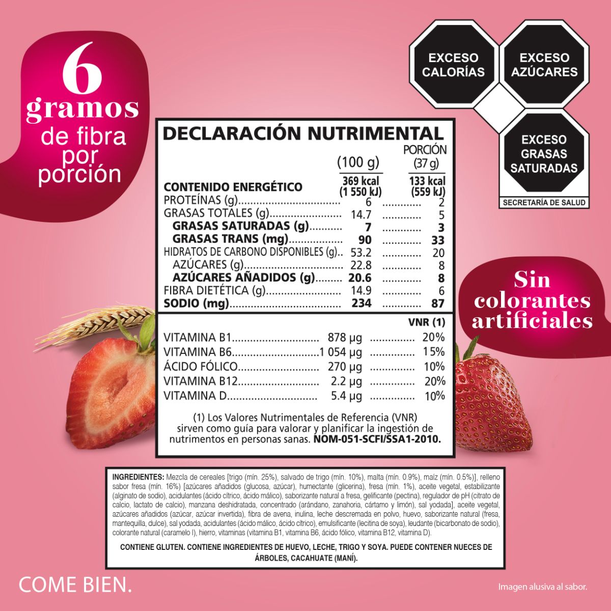 Barras Kellogg's All Bran Con Pasas 1 Caja De 240g Con 6 Barras. | Chedraui